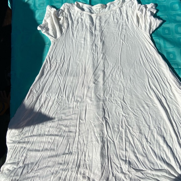 Hourglass Lilly | Dresses | Hourglass Lilly White Tunic Dress | Poshmark